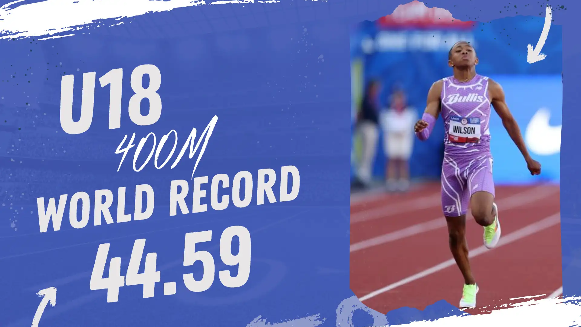 Quincy Wilson Breaks U18 400m Record 44.59 US Olympic Trials