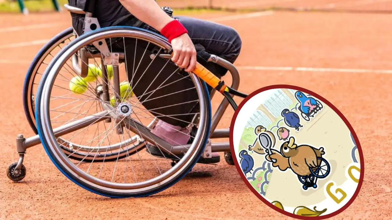 Google Celebrates Wheelchair Tennis At Paris Paralympics 2024 With Doodle