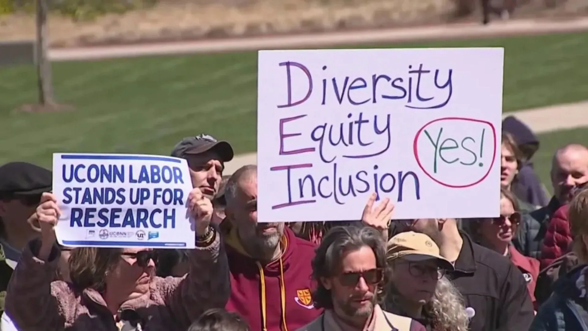 UConn Researchers Protest Trump-Era Cuts To Health Science Grants